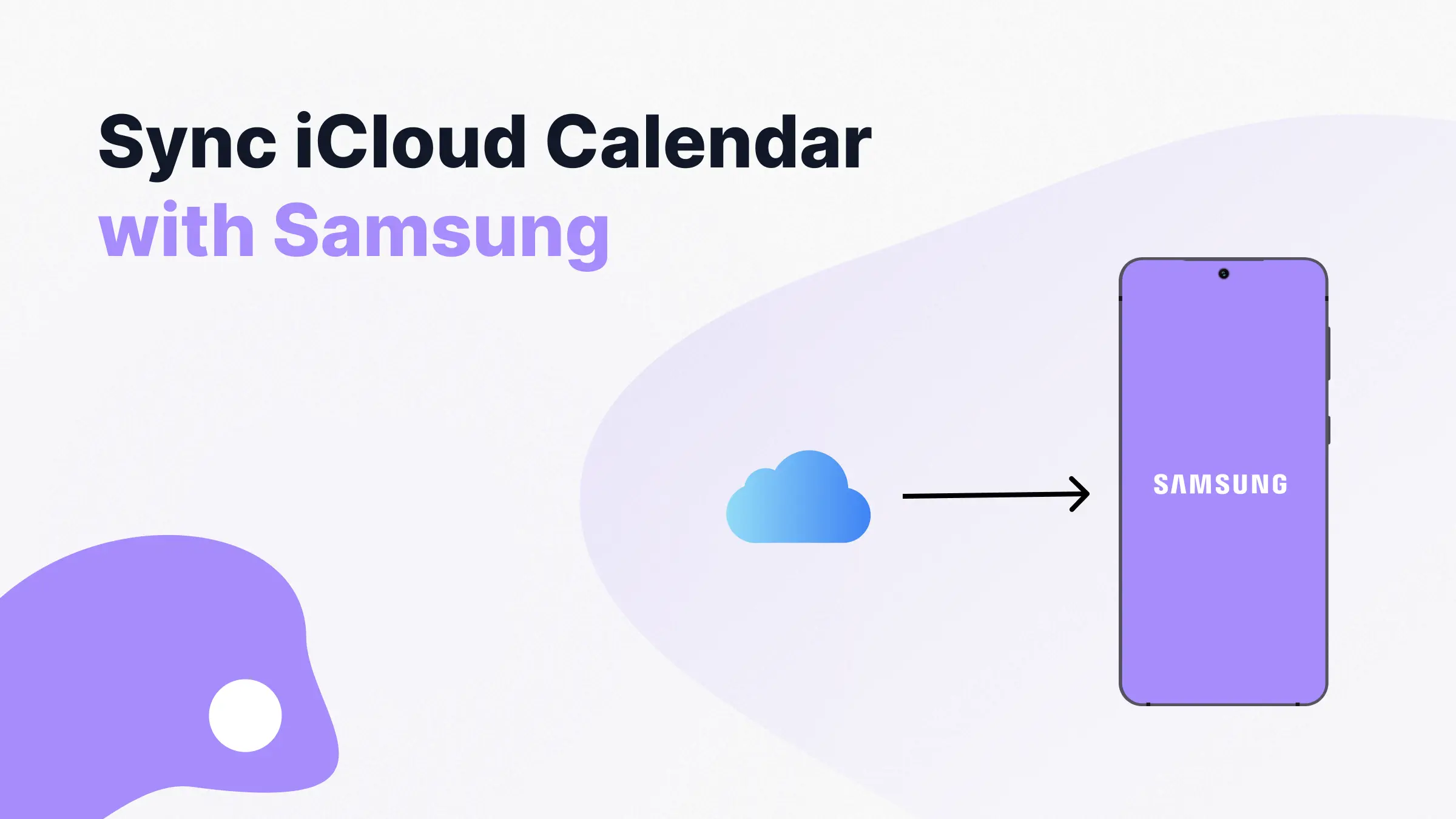 Cómo sincronizar el calendario de iCloud con Samsung