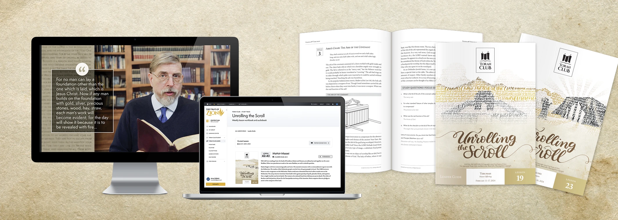 Unrolling the Scroll Study Track | Torah Club | FFOZ