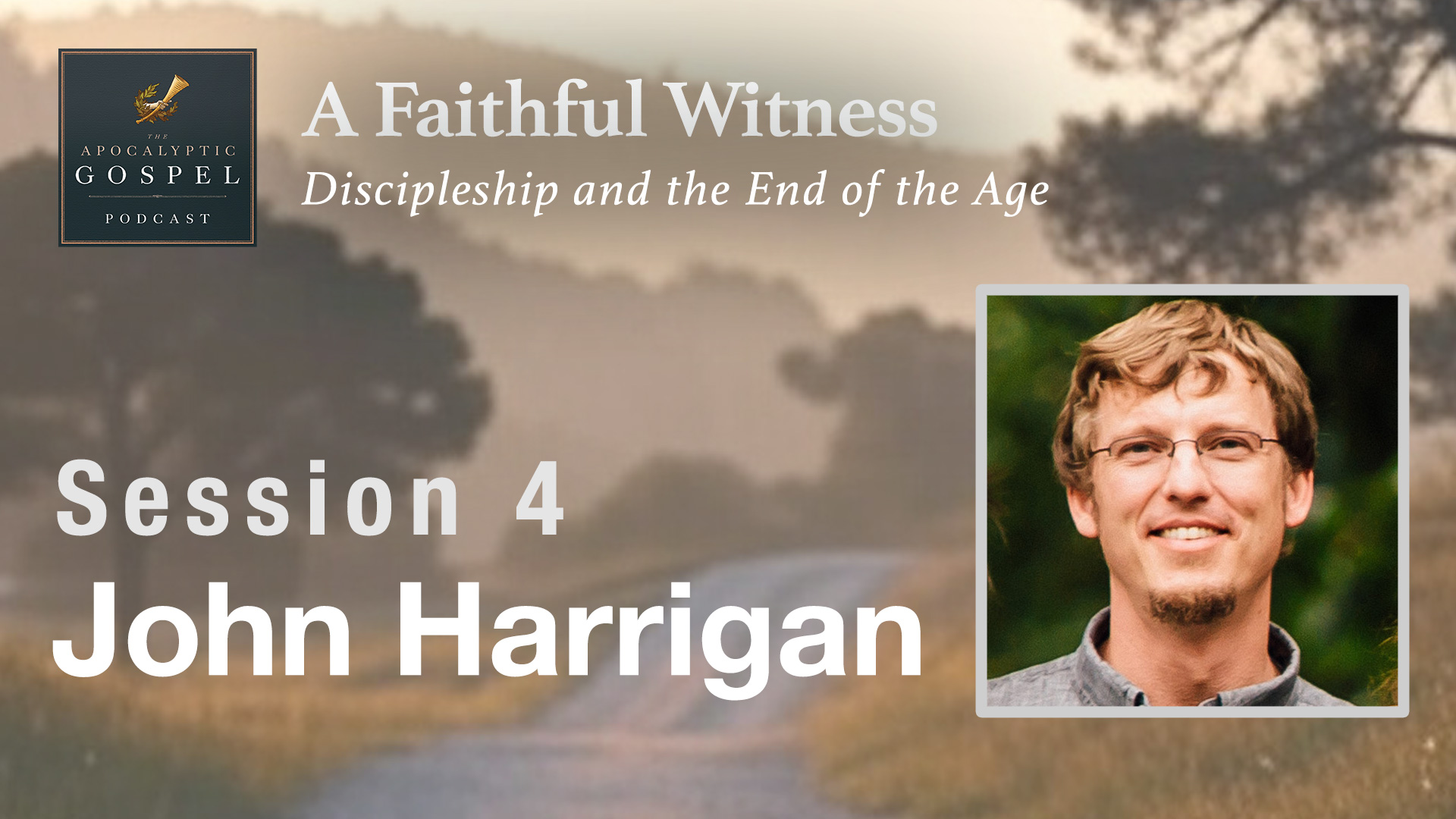 Session 4: John Harrigan | A Faithful Witness Seminar | Watch | Messiah ...