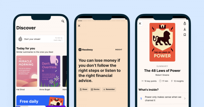 Blinkist vs. Headway: Which App Is Best for Book Summaries?