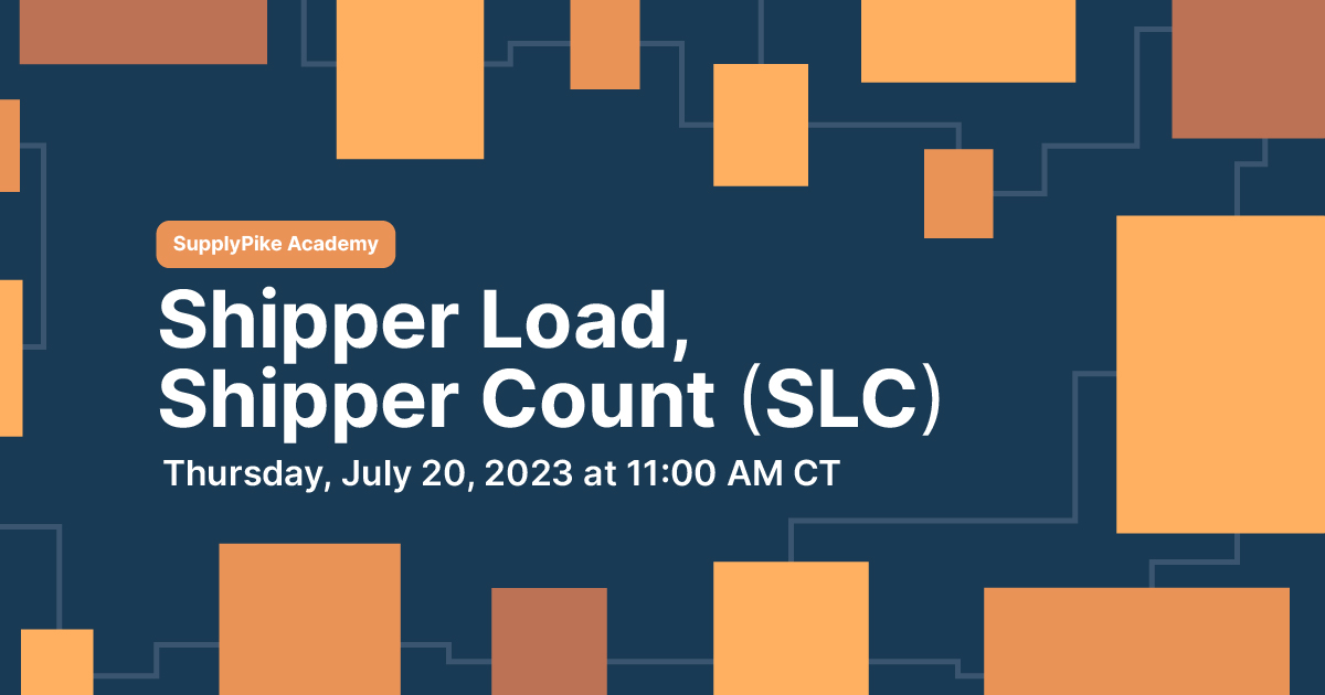 SupplyPike Academy: Shipper Load, Shipper Count (SLC) - SupplierWiki