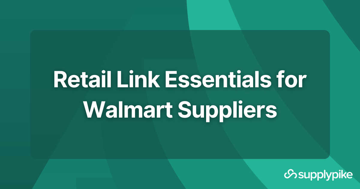 Retail Link Essentials for Walmart Suppliers - SupplierWiki